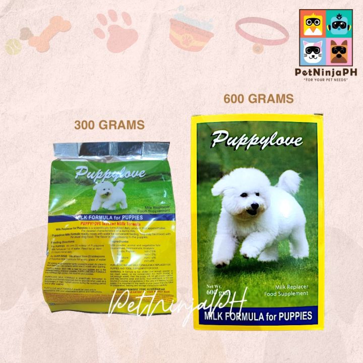 Puppy love Milk Formula 300 grams and 600 grams | Lazada PH