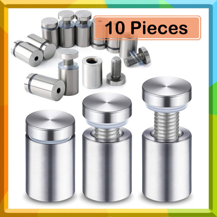 10Pcs Advertising Bolts | Sign Standoff Screws | Advertising Screws ...