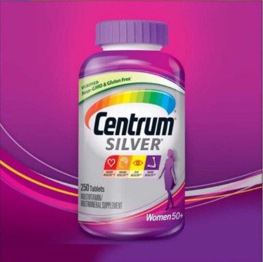 👸💍Centrum Silver Women 50+🙆🏻‍♀️👛 สำหรับผู้หญิงอายุ 50 ปีขึ้นไป 275 เม็ด ...