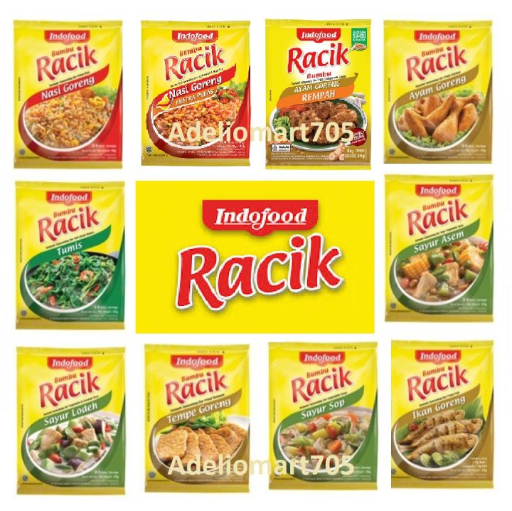 INDOFOOD Bumbu Racik / bumbu siap saji Indofood all varian / Per 1 ...