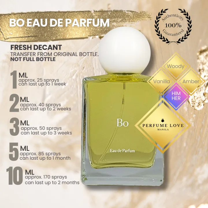PERFUME DECANT Liis Bo Eau de Parfum | Lazada PH