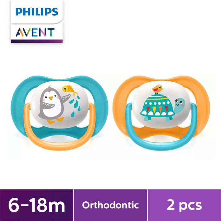 Philips AVENT 6-18m Ultra Air Pacifier, 2-pack | Lazada PH