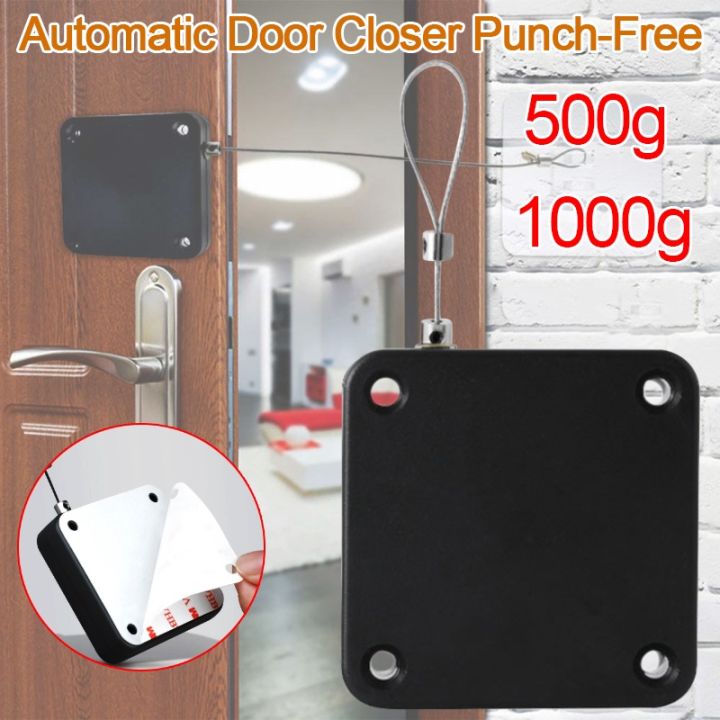 Automatic Door Closer Without Punching Automatic Induction Door Closer ...