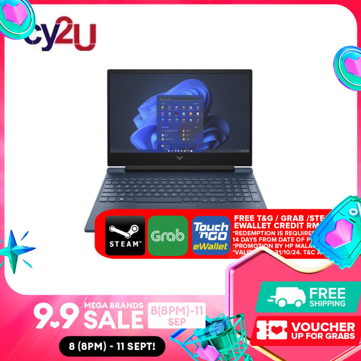 HP Victus 15-fa1120tx 15.6 "FHD 144Hz gaming laptop performance blue ...