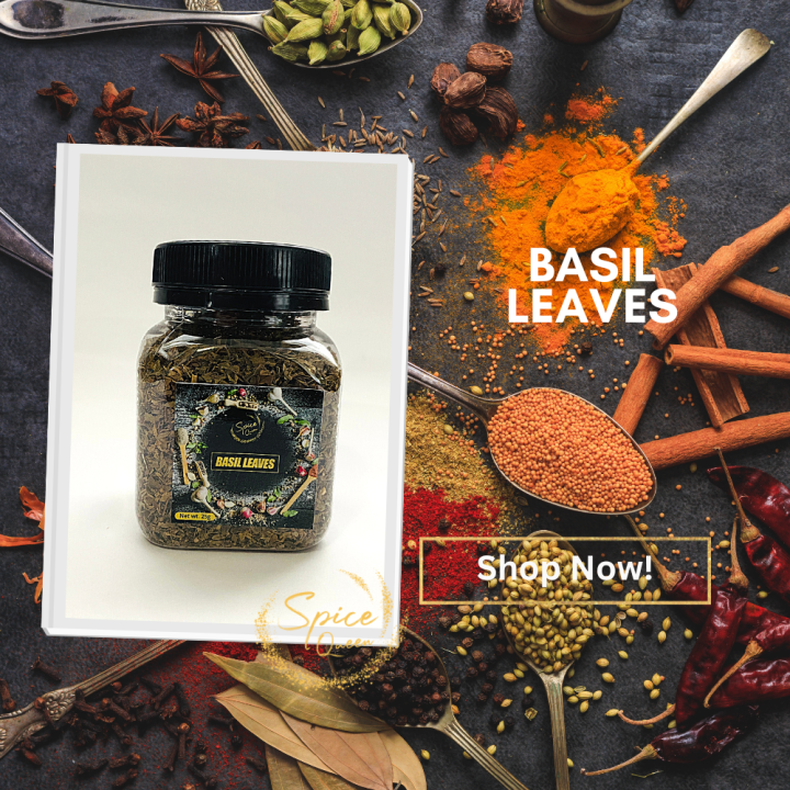 Spice Queen Basil Leaves High-Quality Herbs & Spices Condiments ...