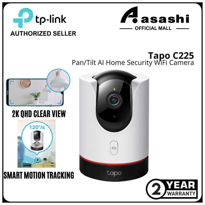 Tp-link Tapo C225 Home Security Network Wi-Fi IP Camera CCTV/Pan/Tilt AI Home Security Wi-Fi ...