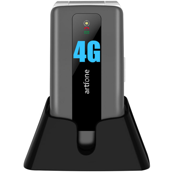 artfone F30 senior 4G VoLTE flip phone with emergency call button ...