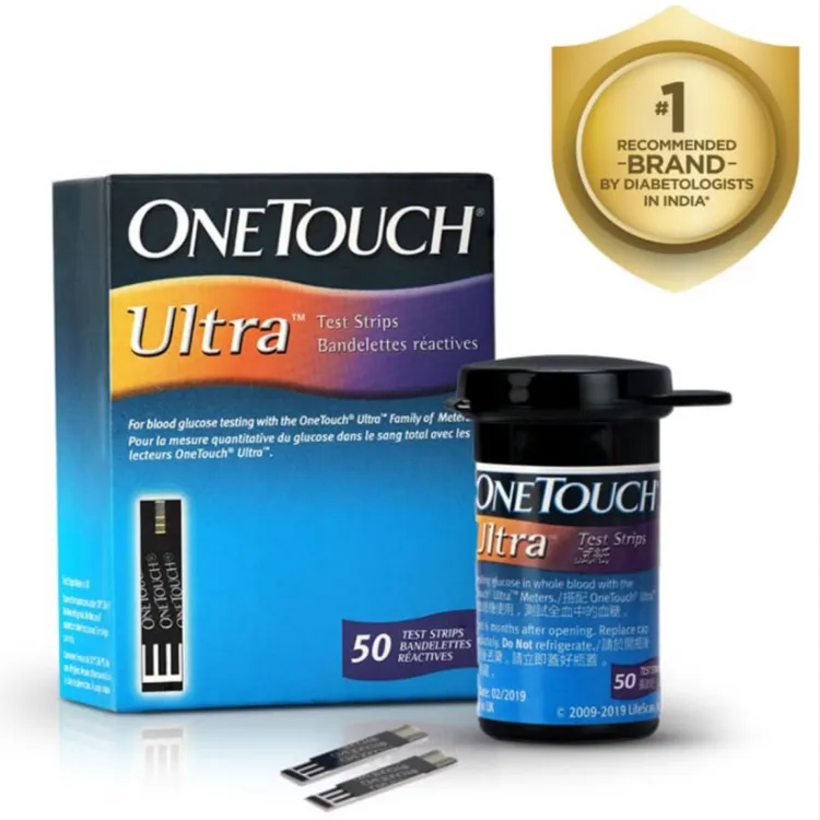 One Touch Ultra Test Strips 25s or 50s, or One Touch UltraSoft Lancets ...