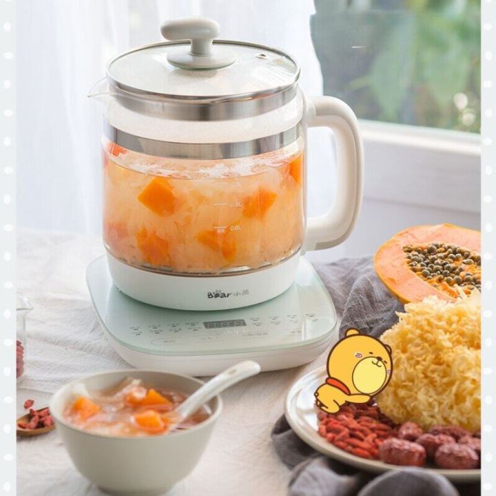 220V 1.5L กาต้มน้ําไฟฟ้าในครัวเรือน Mini Health Pot กระทะมัลติฟังก์ชั่น ...