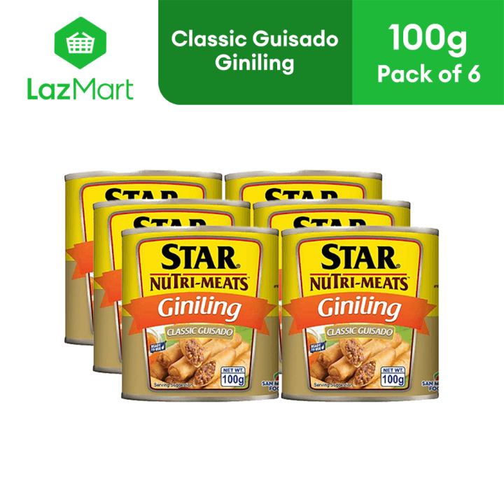 Star Nutri-Meats Giniling Classic Guisado 100g - Pack of 6 | Lazada PH