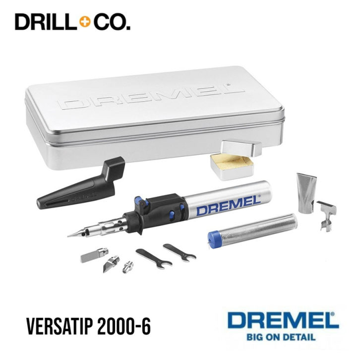 DREMEL Versatip 2000-6 Soldering Iron / 2000 Mesin Solder Butane ...