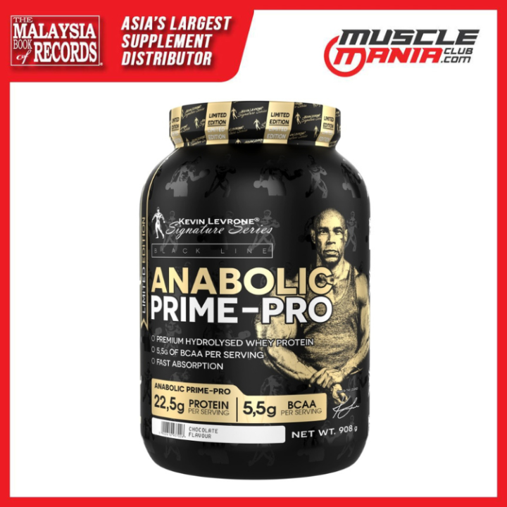 Kevin Levrone Anabolic Prime Pro (4.4 lbs) Hydrolyzed Whey Protein ...
