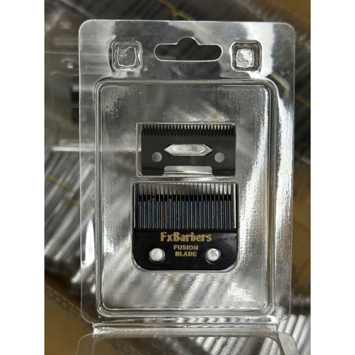 FxBarbers Fusion Fade Blade Black Ceramic Blade fit for Professional ...