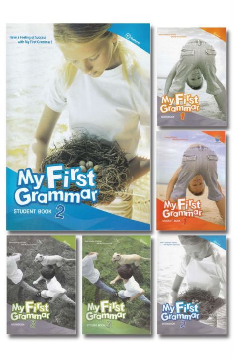 Trọn bộ MY FIRST GRAMMAR 1,2,3 Student's Book + Workbook | Lazada.vn