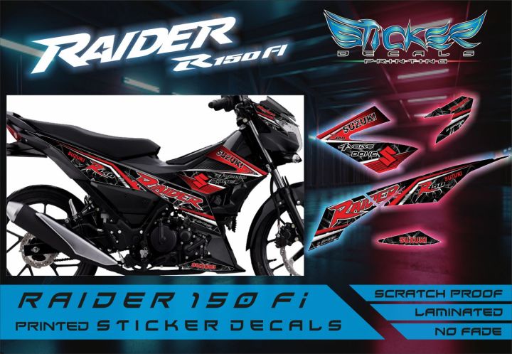Raider 150 fi Sticker Decals | Lazada PH