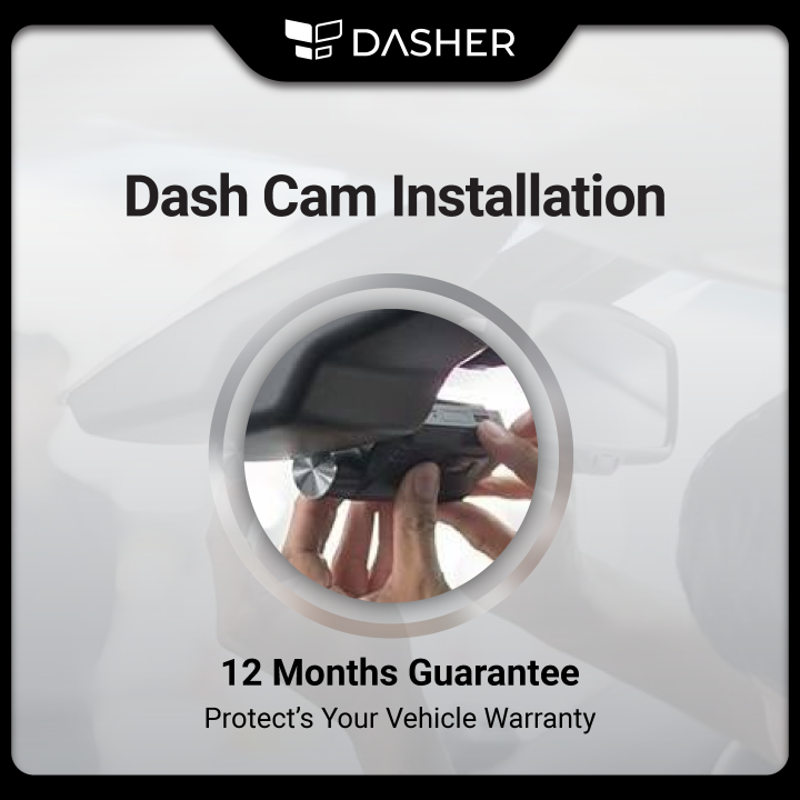 Front / Rear Dash Cam Installation Service Dasher | Lazada Singapore