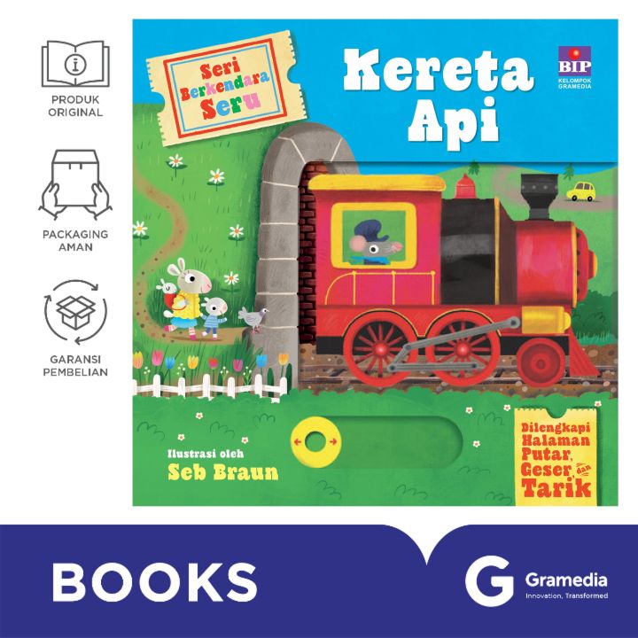 Buku Anak - Seri Berkendara Seru: Kereta Api | Lazada Indonesia