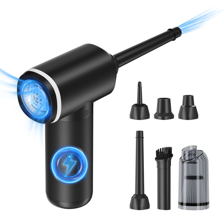 Portable Air Pump Mini Cordless Electric Air Pump Handheld Vacuum ...