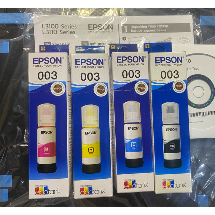 Ink Refill Compatible for Printers L3210 L3250 L3150 L5190 L5290 ...