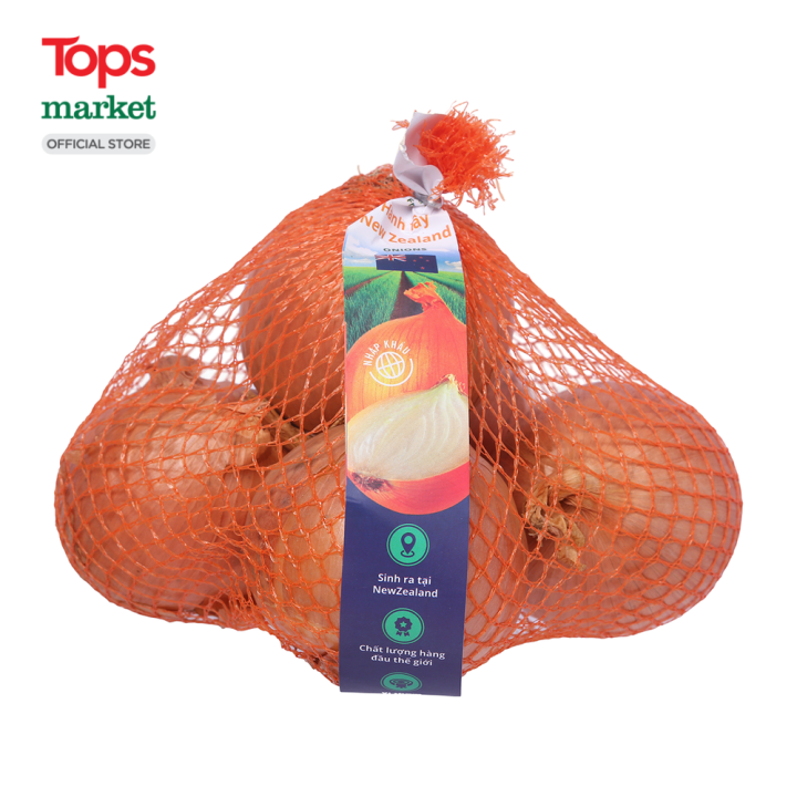 Hành Tây New Zealand 700G - Siêu Thị Tops Market | Lazada.vn