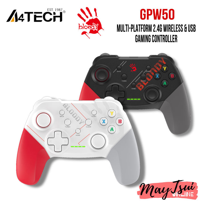 A4TECH BLOODY GPW50 Multi-Platform 2.4G Wireless & USB Gaming ...