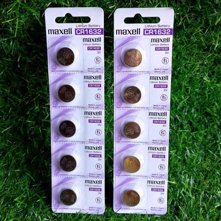 CR1632 3V ORIGINAL MAXELL BUTTON CELL WATCH BATTERY | Lazada PH