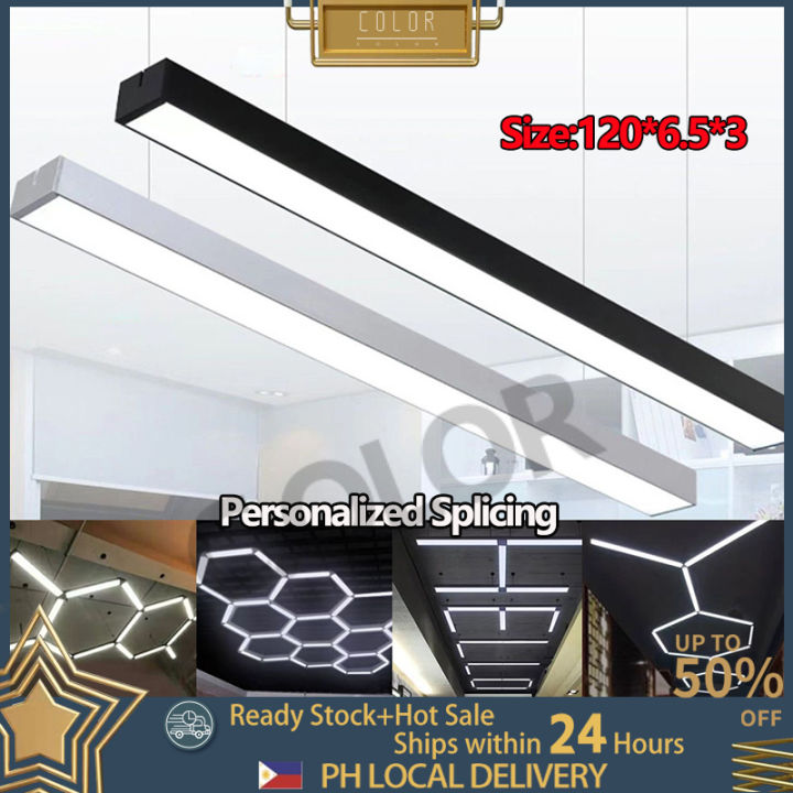 Rectangular Light 36W Led Pendant Wire Lights Office lights Ceiling ...