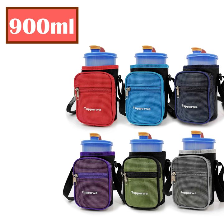 Tupperware 900ml Thirstquake Tumbler Pouch Bag Water Bottle Bag Beg ...