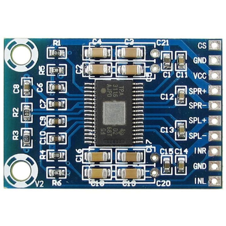 TPA3116D2 Mini Digital Power Audio Stereo Amplifier Board, Dual Channel ...