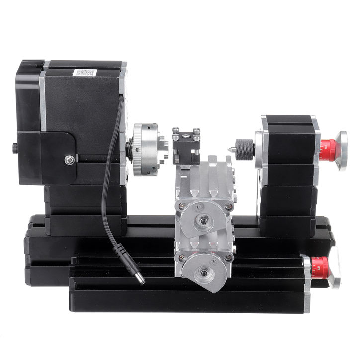 mini lathe machine DIY Tool Portable DC12V 5A 60W Big Power Mini Metal ...