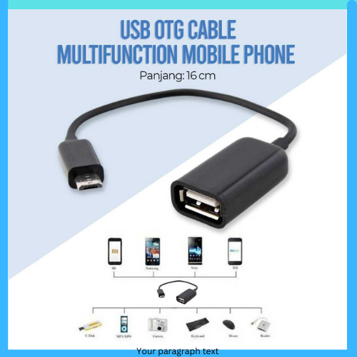 COD ROBOTSKY USB OTG Cable Multifunction Mobile Phone S K07 / usb micro ...