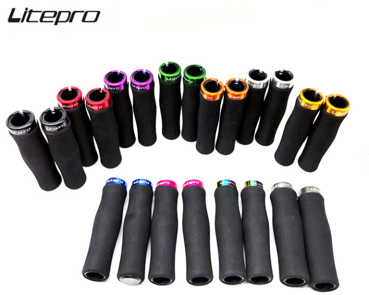 Litepro Folding Bike Ultralight Single-Sided Lock Sponge Cover Grip MTB ...