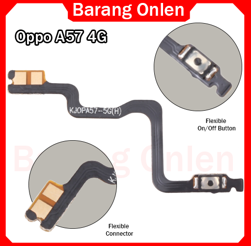 Oppo A57 4G 2022 Flexible Power On/Off Button | Lazada Indonesia