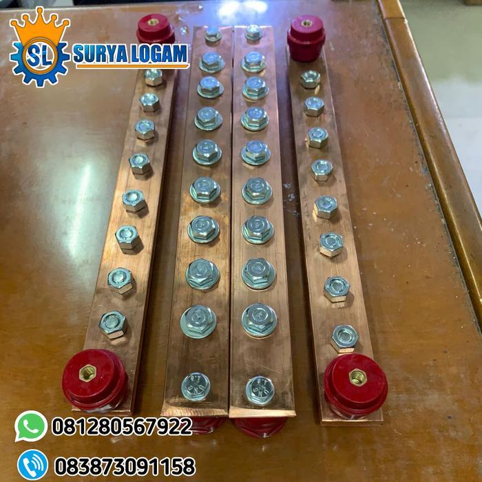BUSBAR TEMBAGA 3MM X 20MM X 400 - BUSBAR GROUNDING MURNI -ACHREEMA ...