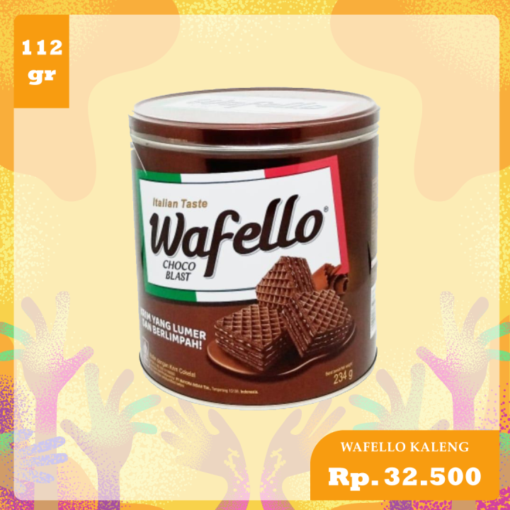 Wafello wafer kaleng | Lazada Indonesia
