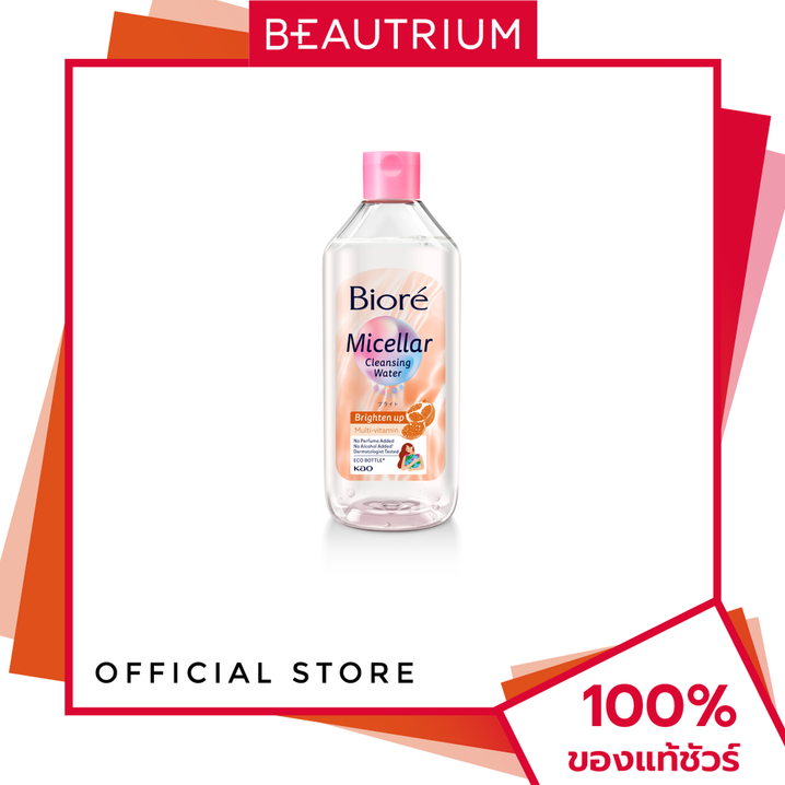 BIORE Micellar Multi-Vitamin Cleansing Water Brighten Up คลีนซิ่ง 400ml ...
