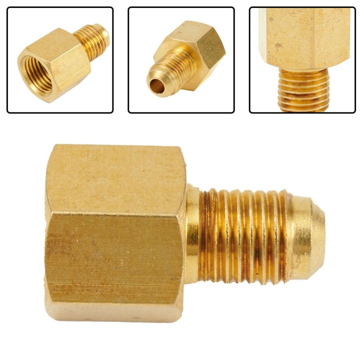 automalls Easy to Connect Brass Nitrogen Regulator Adapter Fittings 14 ...