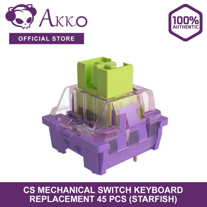 Akko CS Mechanical Switch Keyboard Replacement 45 PCS (Starfish ...