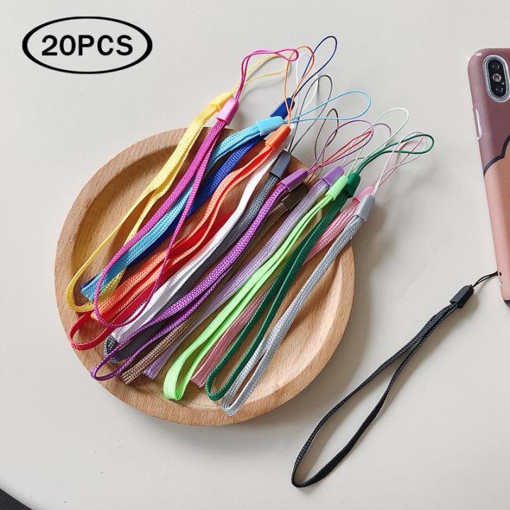 20pcs Colorful Hand Wrist Lanyard Strap String for USB Flash Drives ...