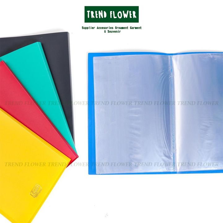 Map Plastik Clear Holder Bening Pocket Map Warna Map Kerja Lembaran ATK | Lazada Indonesia