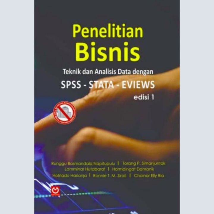 Buku Penelitian Bisnis - Teknik dan Analisis Data dengan SPPS - STATA - Eviews ( etc.) | Lazada ...