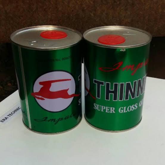 thiner impala tiner pengencar cat 1 liter tiner impala | Lazada Indonesia