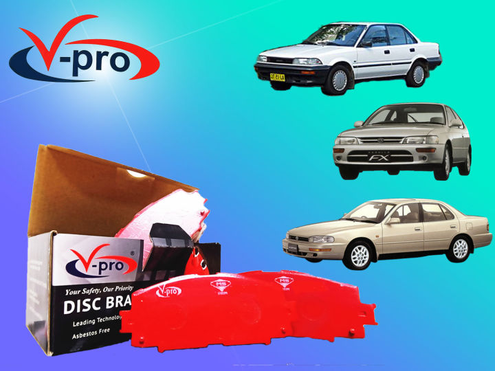 TOYOTA COROLLA AE90 AE101, CAMRY SXV10 REAR / BELAKANG CERAMIC BRAKE ...