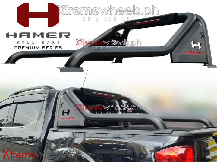 Hilux J G Conquest 2005-2024 Hamer Hard steel Thailand Made Rollbar ...