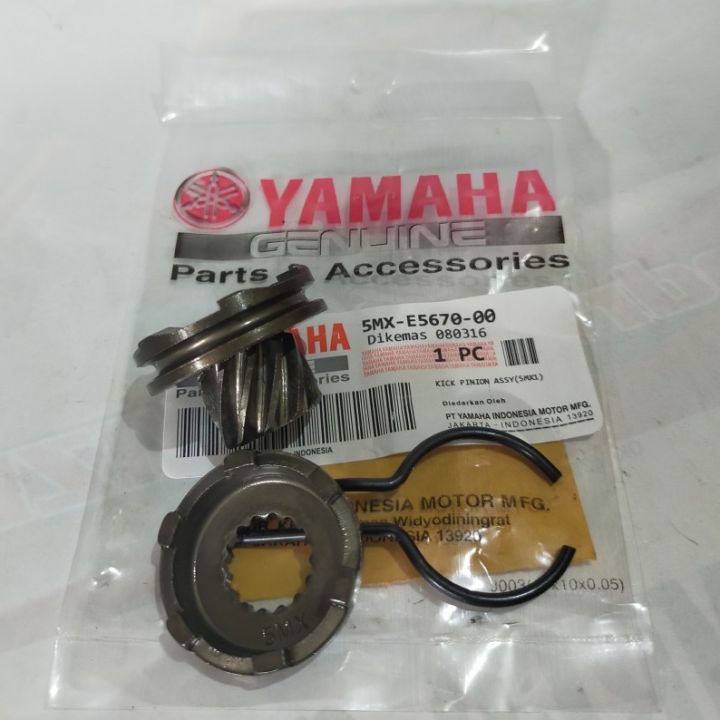 ORIGINAL YAMAHA KICK PINION ASSY FOR MIO SPORTY / MIO SOUL i 115 / MIO ...