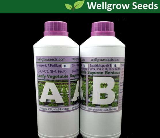 2L Baja AB / 400L [Leafy] [Tomato] [Cili] Hydroponics Solution / AB ...