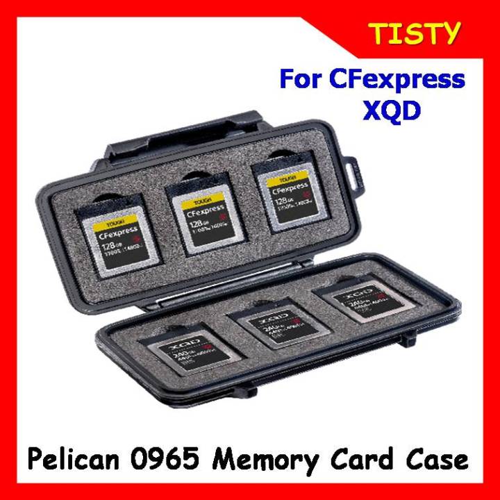 CFexpress Card Storage Pelican Memory Card Case - Secure Storage For 6 ...