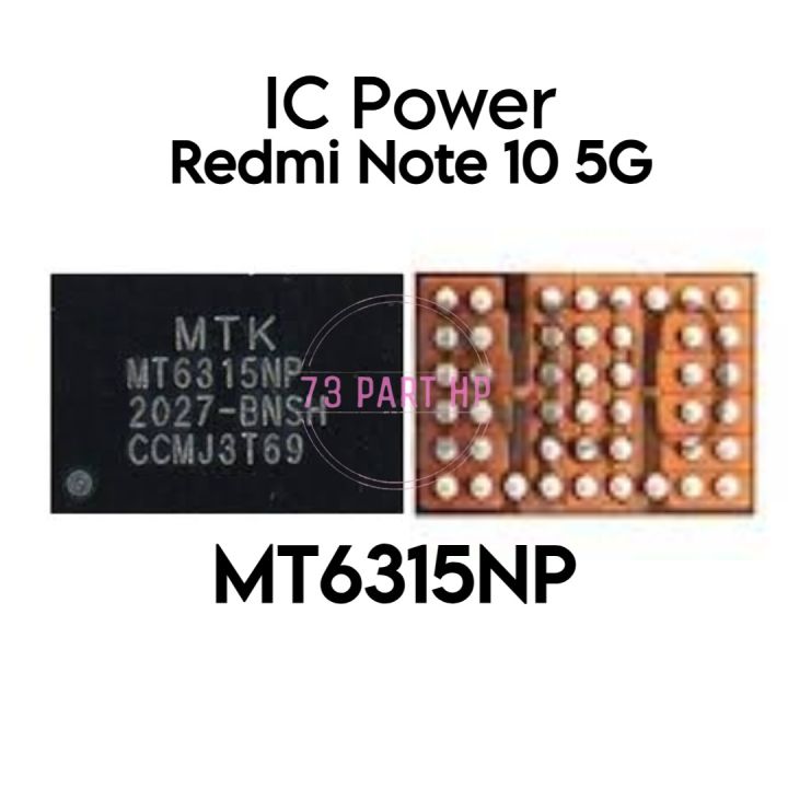 IC Power MT6315NP / Redmi Note 10 5G / M2103K19G / M2103K19C. | Lazada ...