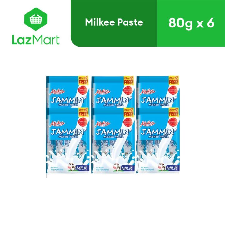 Keiko Jammin Milkee Paste 80G X 6 packs | Lazada PH