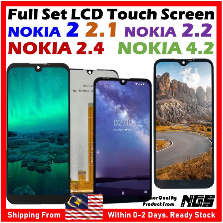 High Quality Full Set LCD Touch Screen Fit For NOKIA 2 / NOKIA 2.1 ...